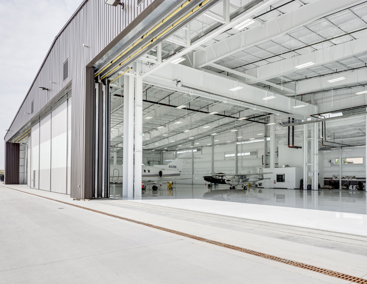 Aircraft Hangars Built by PTL Fabricators | Butler Partner